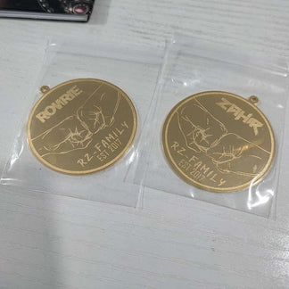 Custom Brand Logo Pendant Necklace